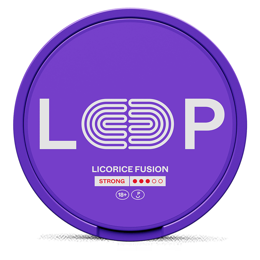 LOOP Licorice 9.4mg Nicotine Pouches Wholesale | Swepouch